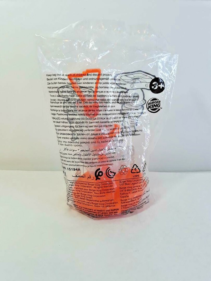 Burger King Toy Nerf Gun Twist Kid's Meal Toy 2020 | eBay