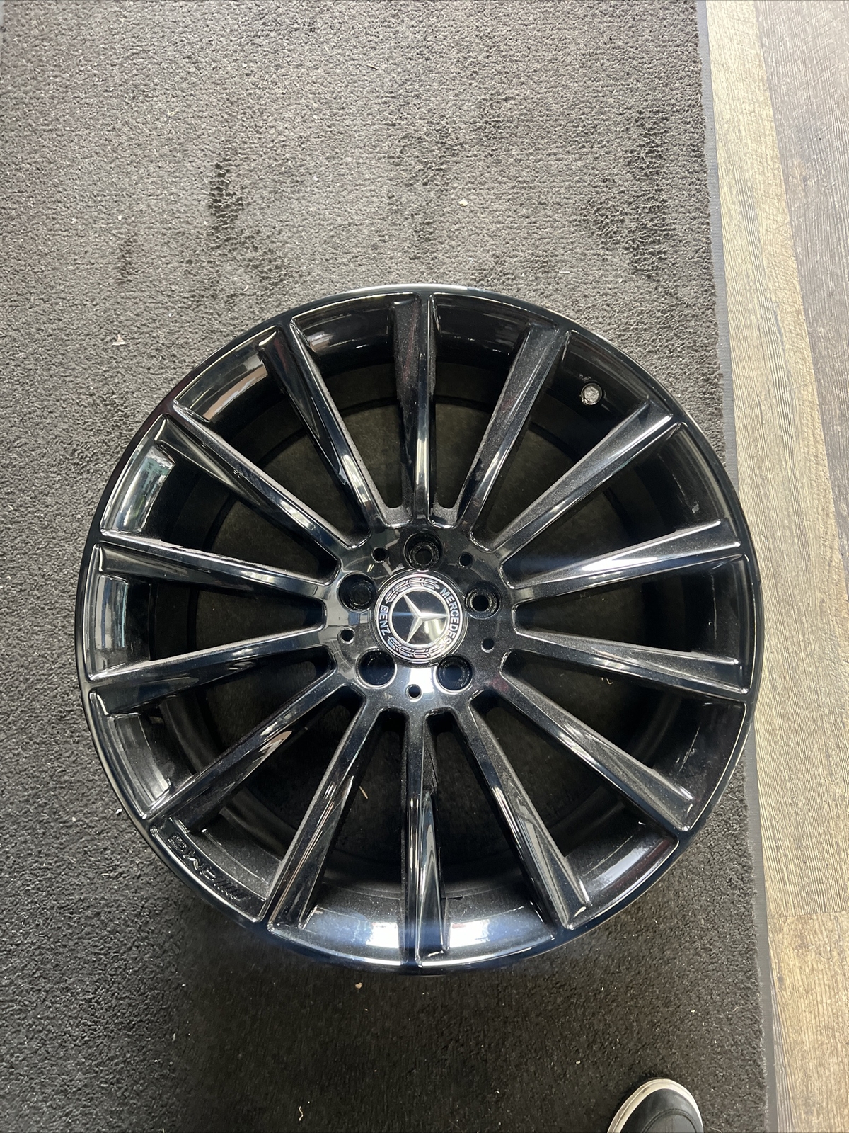 Factory Mercedes Benz AMG S560 Wheel Black OEM 20 inch S550 85355 ...