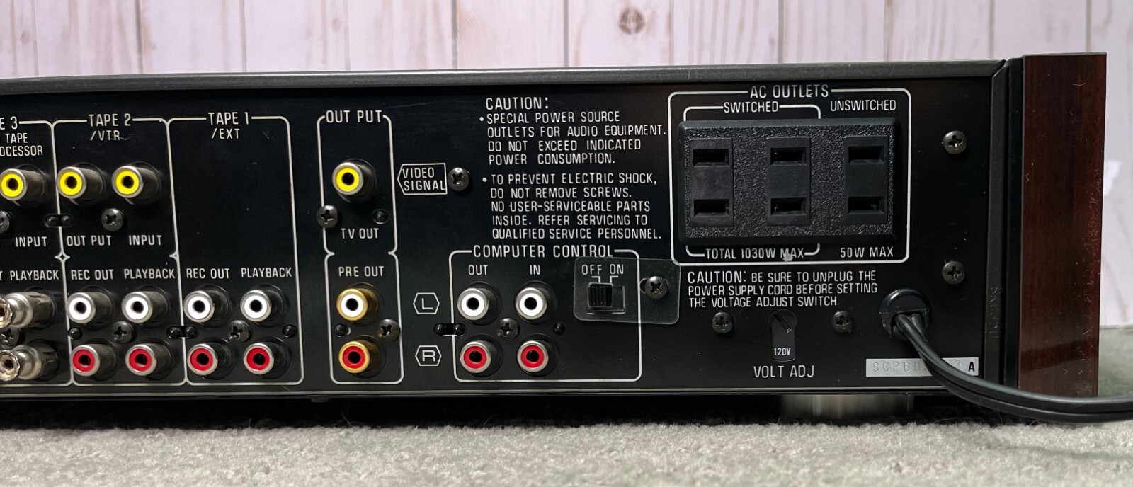 RARE VINTAGE SET - TECHNICS SE-A70 Stereo Power Amplifier & SU-A80 ...