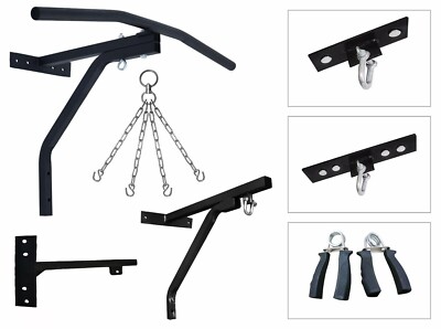 Punch Bag Boxing Training Wall Brackets,Combo Chain Pull Up Bar,Steel ...