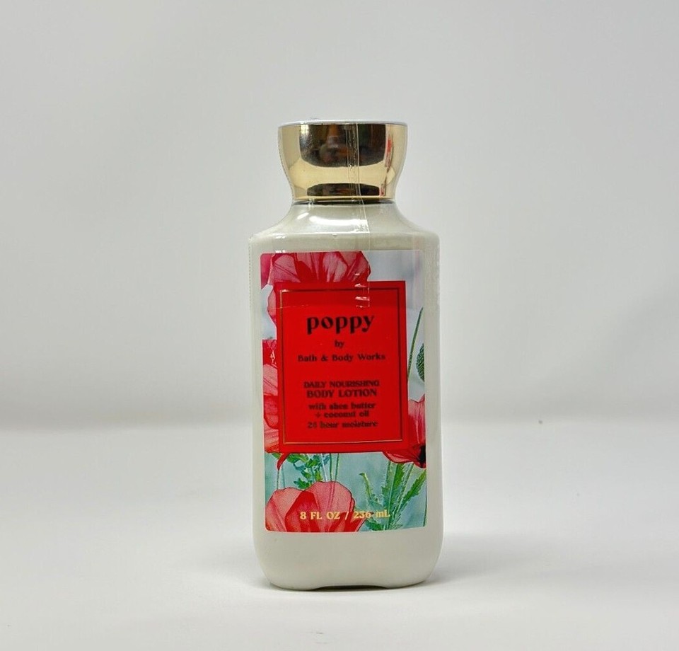 Bath and Body Works POPPY Body Cream Mist Lotion Shower Gel U Choose | eBay