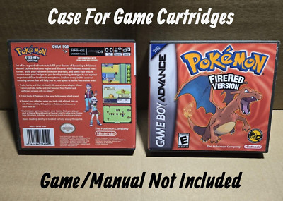 Pokemon FireRed - Game Boy Advance GBA Custom Case *NO GAME* | eBay