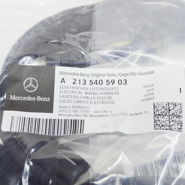 OEM Mercedes-Benz E W213 Front Parking Aid Wiring Harness A2135405903 ...
