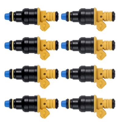 8X Upgraded EV1 Fuel Injectors For Ford 5.0L 5.8L 302 351W Bronco F150 ...