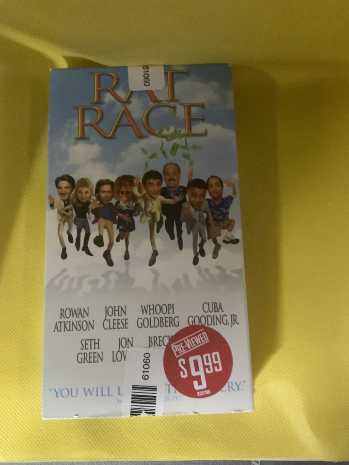 Rat Race (VHS, 2002) 97363368434 | eBay