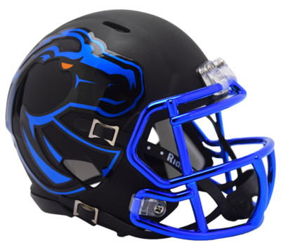 BOISE STATE BRONCOS NCAA Riddell SPEED Authentic MINI Football Helmet ...