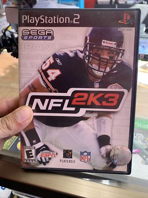 NFL 2K3 PS2 (Sony PlayStation 2, 2002) Tested / Free Shipping ...