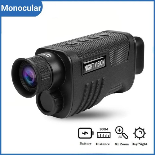 LG64 Night Vision Monocular Telescope 8X Digital Zoom Night Goggles for ...