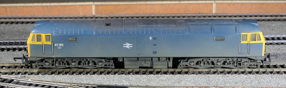 Lima 205048RN BR Class 47, 47152 in BR Blue Livery, Excellent, Boxed ...