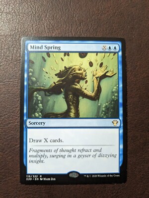MIND SPRING C20 - Magic The Gathering MTG Collectible Card game RARE | eBay