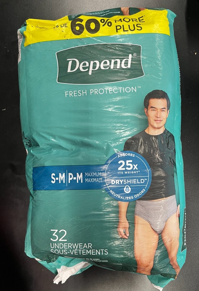 Depend Fresh Protection Underwear for Men & Women - You Can Choose The ...
