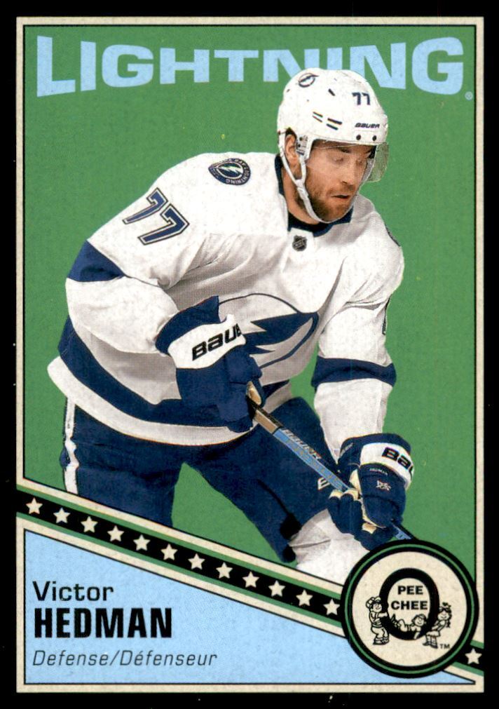 Victor Hedman 2019 O-Pee-Chee #110 Red Border Price Guide - Sports Card ...