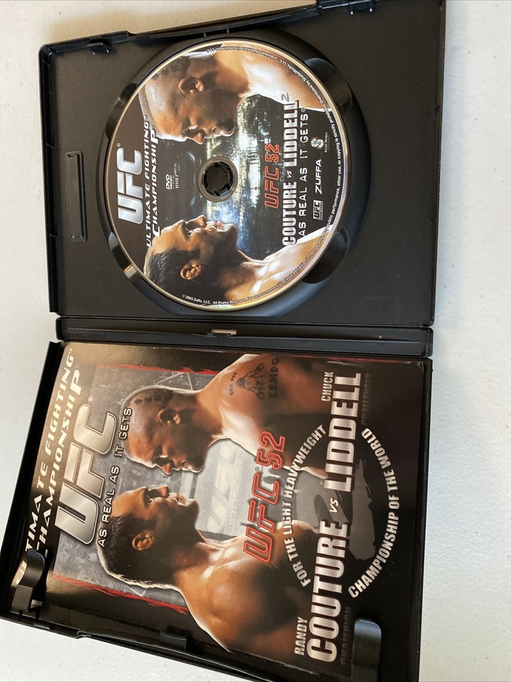 UFC 52 - Randy Couture vs. Chuck Liddell DVD, 'Big' John McCarthy ...