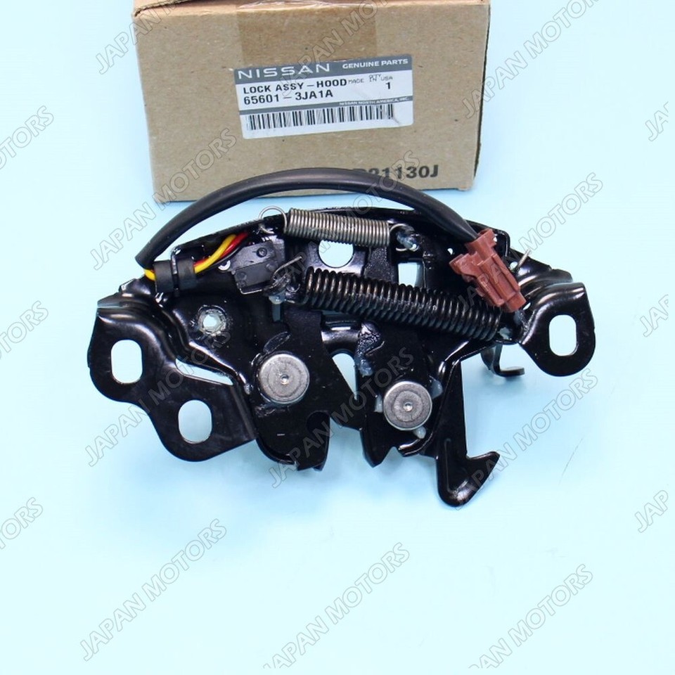New OEM Genuine Nissan Pathfinder & Murano Hood Lock Latch Assembly ...