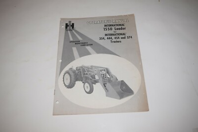 International Harvester 1550 Loader for 354 444 454 574 tractors ...
