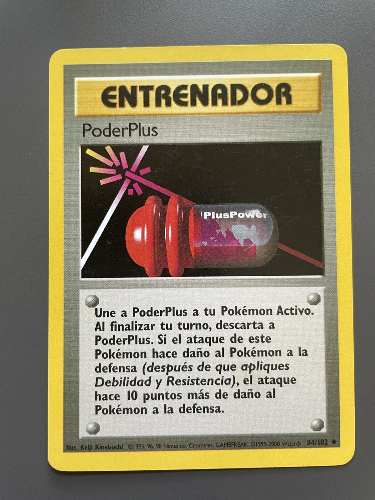 Pluspower 84/102 PoderPlus Base Set Uncommon Pokemon TCG Spanish | eBay