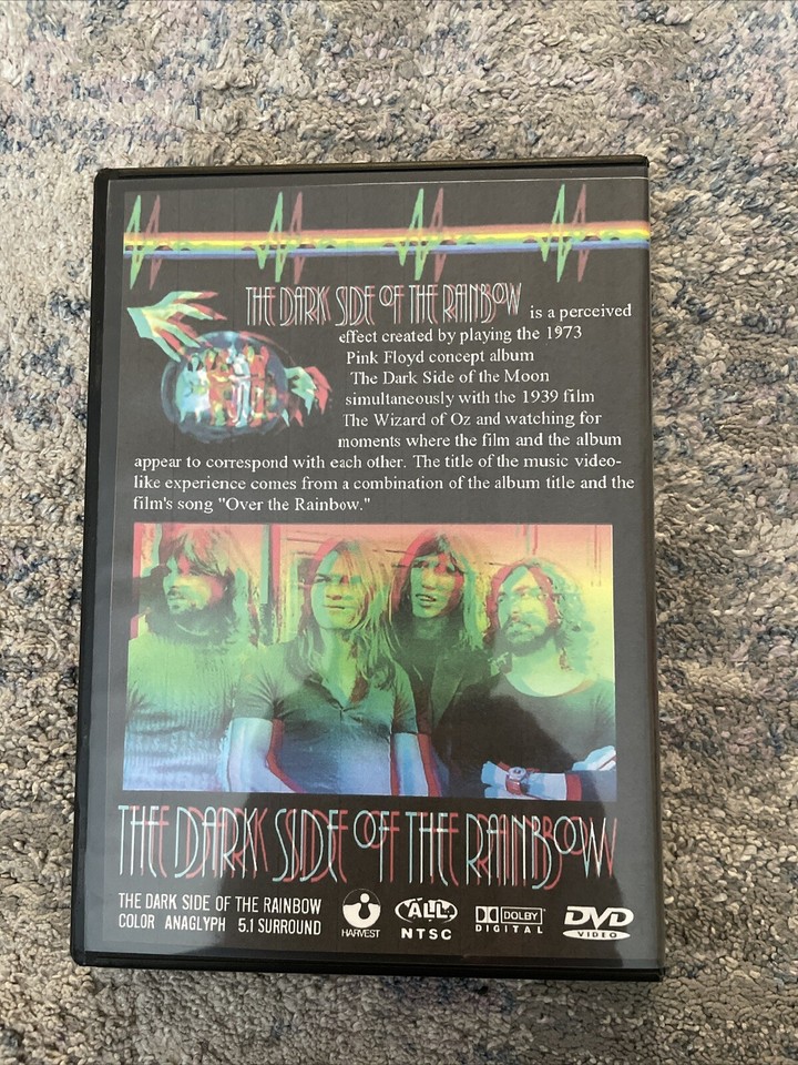 Pink Floyd Dark Side Of The Rainbow In 3D! DSOTM In SynchW/Wizard Of Oz ...