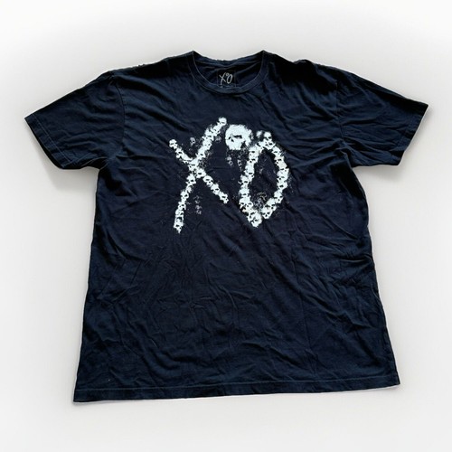 The Weeknd Shirt Mens XL XO Skull Band Concert Tour R&B Streetwear Goth ...