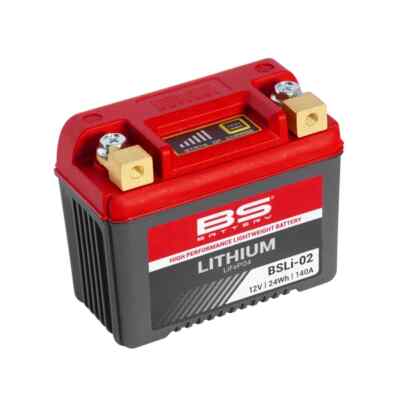 Lightweight Lithium BS Battery BSLi-02 140 CCA 12 Volts 70% Weight ...