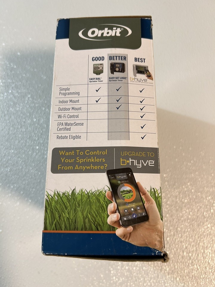 Orbit 9-Station Easy Set Indoor/Outdoor Sprinkler Irrigation Timer ...