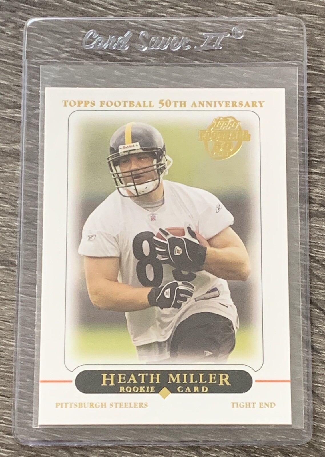 2005 Topps #424 HEATH MILLER Rookie RC Steelers Football 🏈 FREE ...