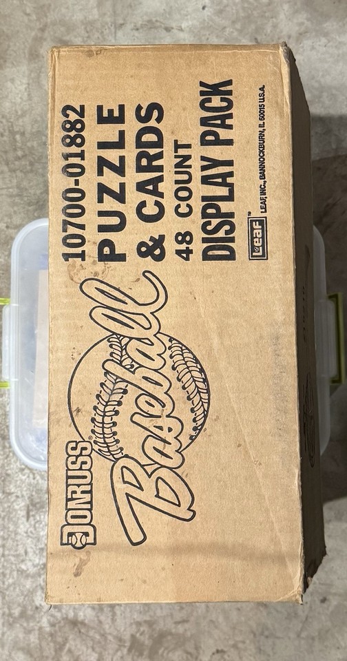 1987 Donruss Baseball Blister Case Factory Sealed | eBay