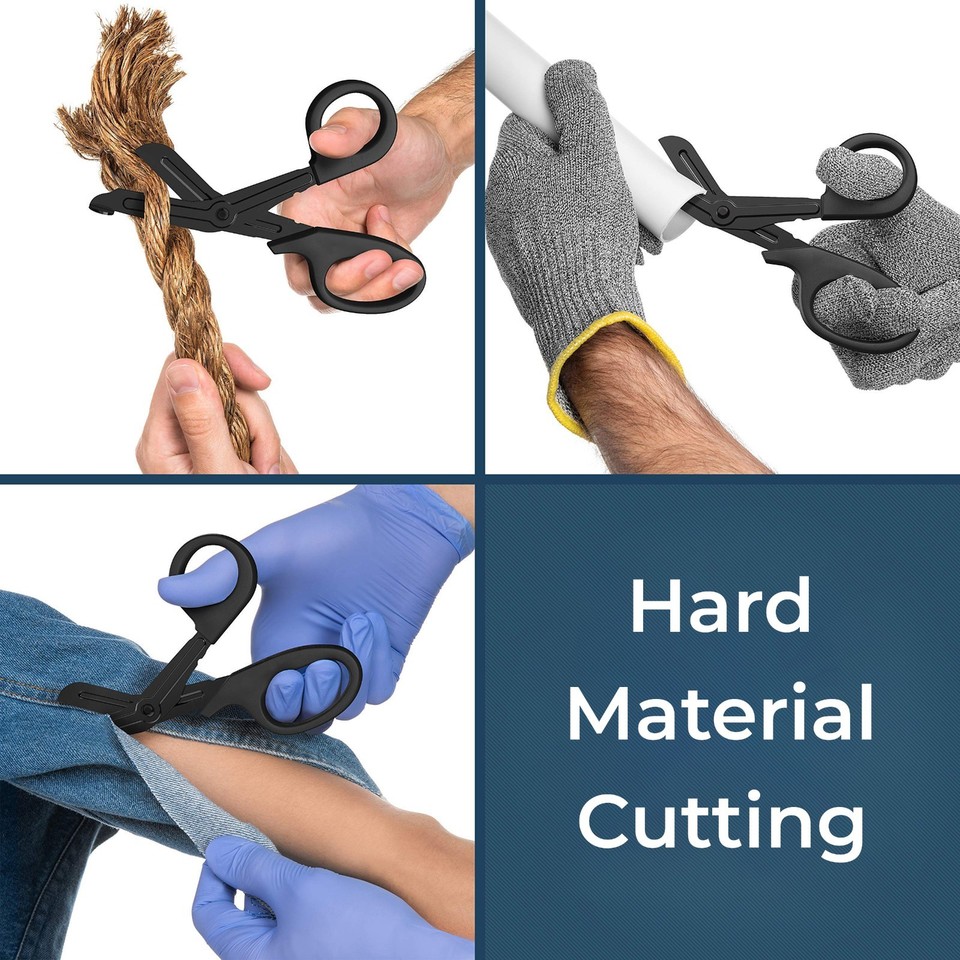 Tough Cut Utility Scissors Trauma Shears for Bandages First Aid ...