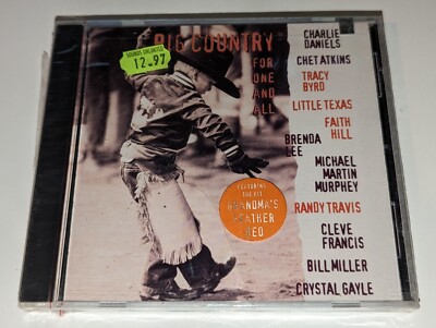 *NEW/SEALED* Big Country For One and All CD 12 Songs 1995 Tracy Byrd ...
