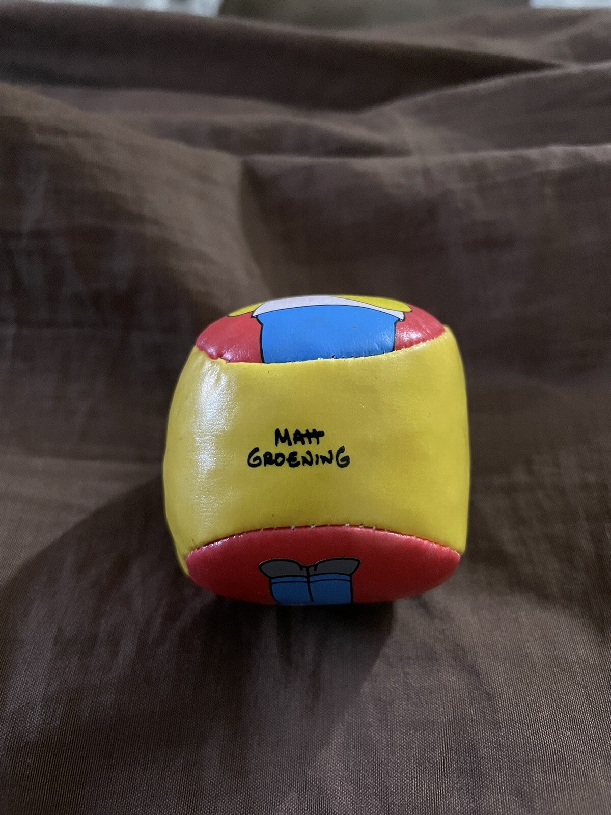 RARE! Vintage 2000 Rinco “The Simpsons” Homer Soft Play Ball/Hacky Sack ...