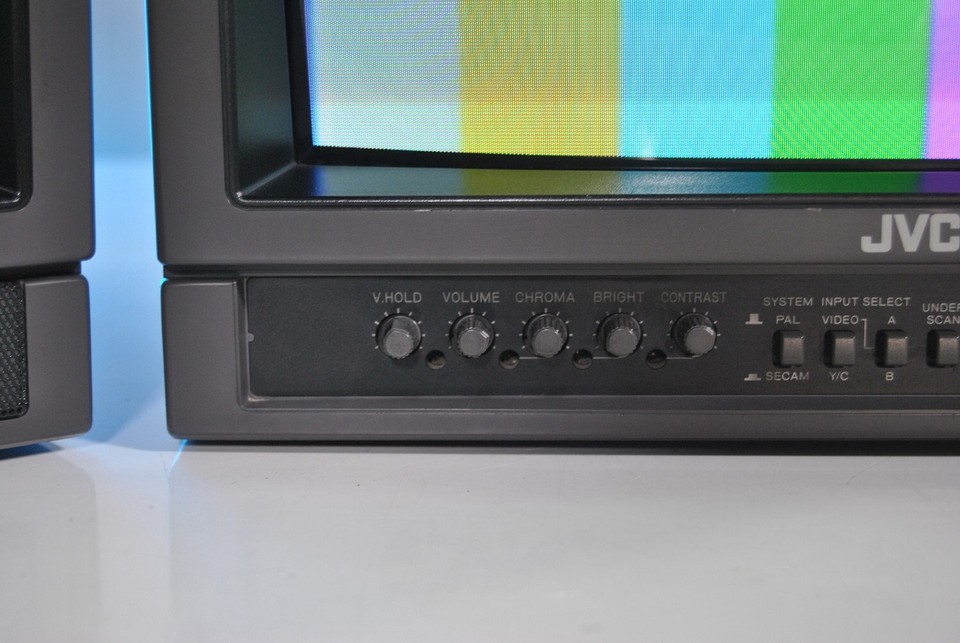 Work LOT JVC TM-1500PS Glamour Shots Retro Gaming Camera Monitors CRT ...
