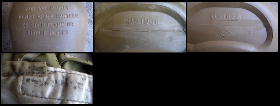 US Vietnam War to 1980s M56 Suspenders & M74 Alice Pack Backpack & M67 ...