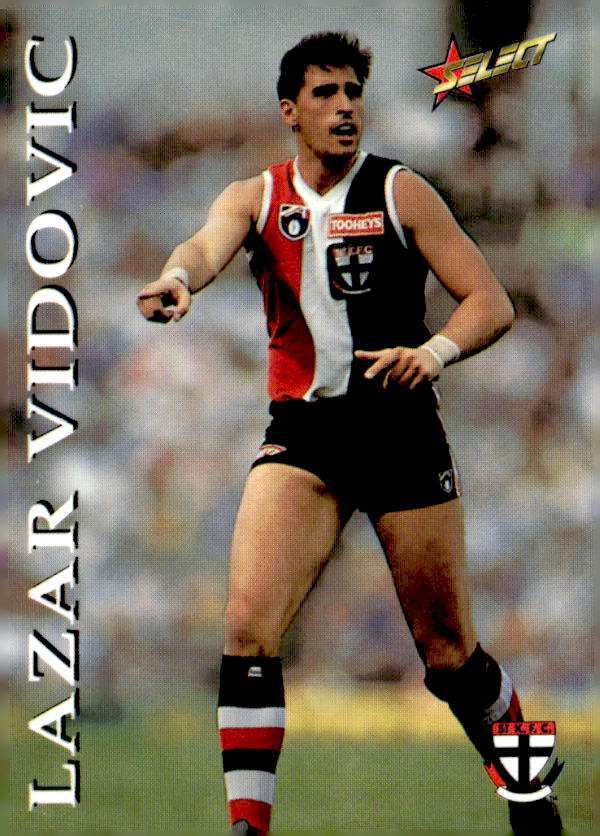 1995 AFL SELECT , LAZAR VIDOVIC COMMON ST KILDA | eBay Australia
