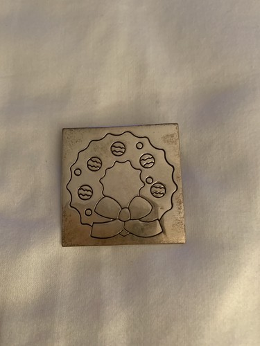 Mexico 925 Wreath Square Brooch Pin And Pendant | eBay