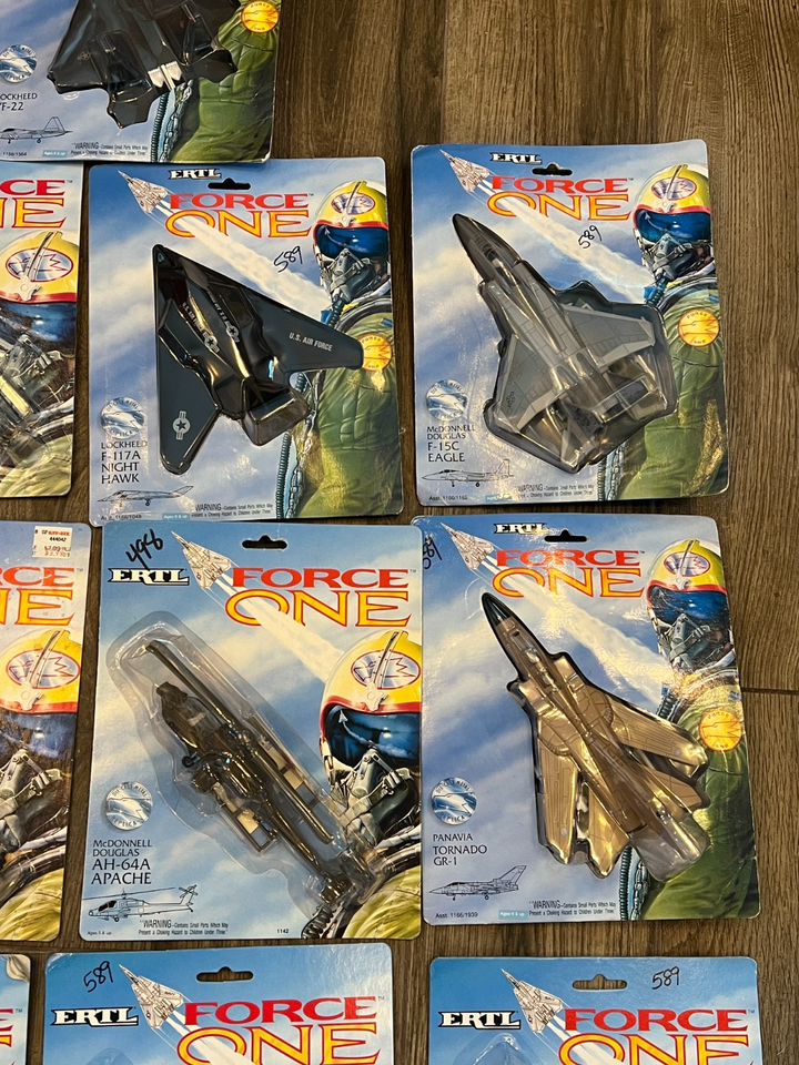 Ertl Force One Diecast Collection of 13 aircraft. New in pacakge. | eBay
