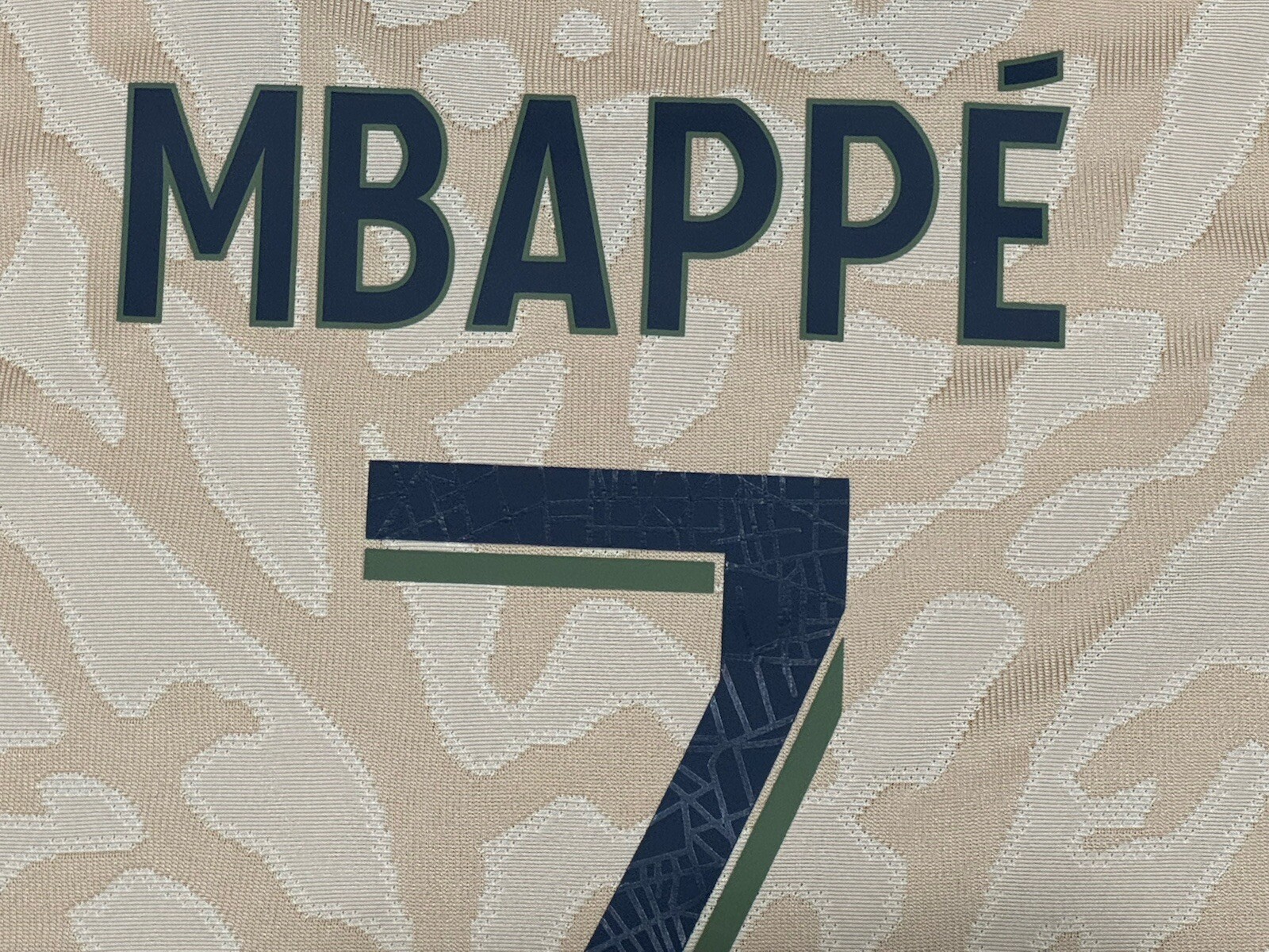 2023/24 PSG Authentic Fourth Jersey #7 Mbappe Medium Jordan Player ...