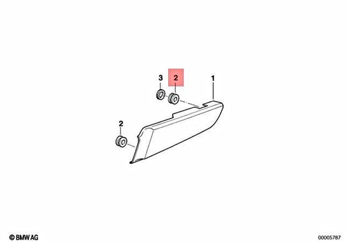 Genuine BMW I I8 247 259 47E 59C 89V C1N K08 K09 Rubber Grommet ...
