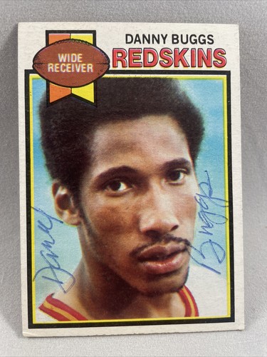 Danny Buggs -West Virginia- Washington Redskins Autographed Card | eBay