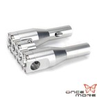 1" Handlebar 6" or 7" Upright Riser For Harley Dyna Softail Street Bob ...