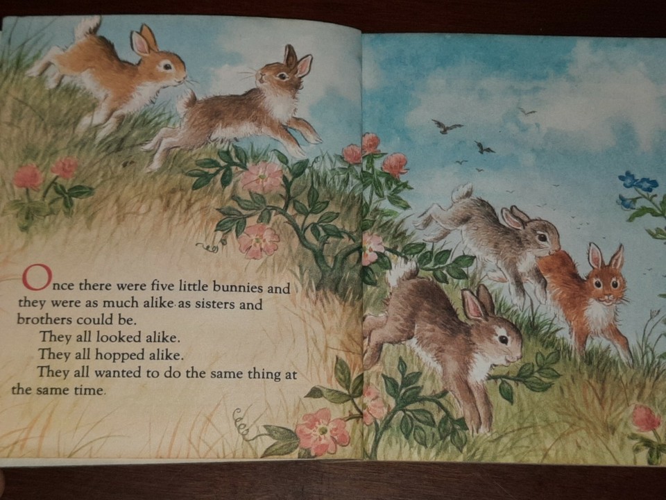 Five Little Bunnies by Linda Hayward Illustrator Ruth Sanderson 1st ...