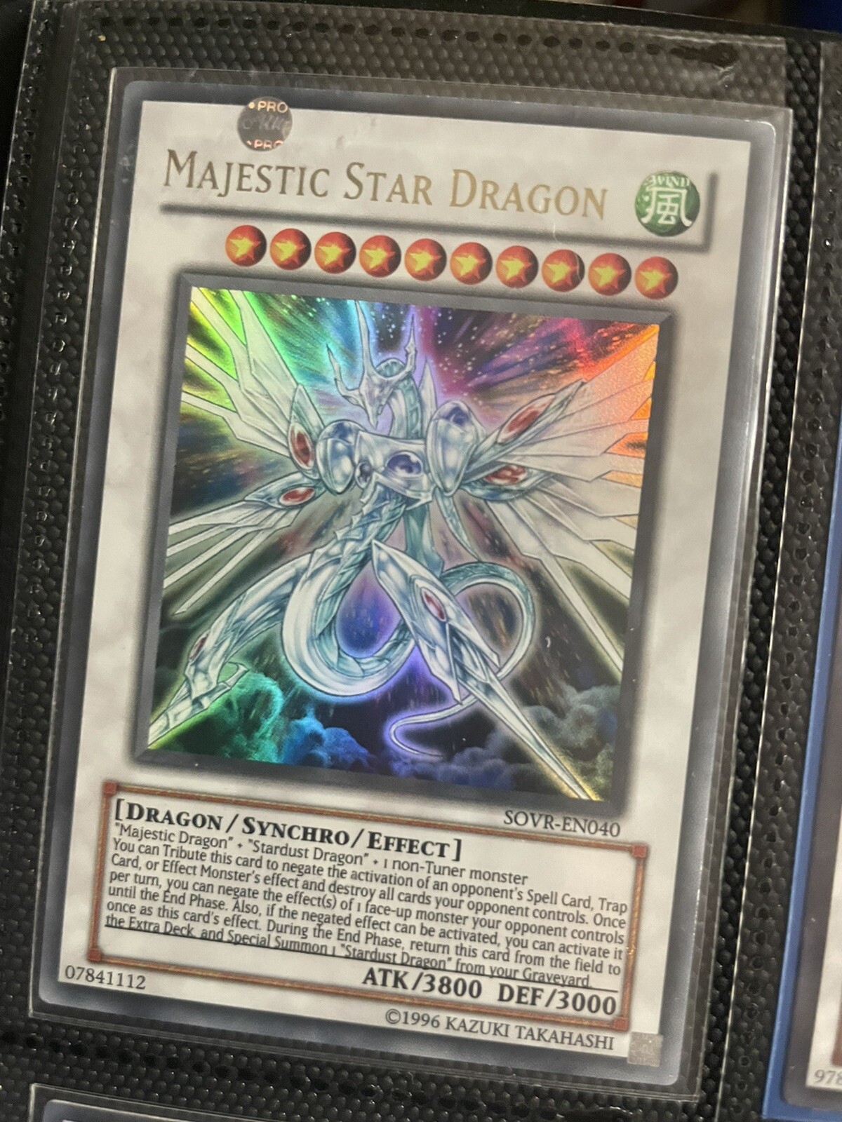 Yu-Gi-Oh! TCG Majestic Star Dragon Stardust Overdrive SOVR-EN040 ...