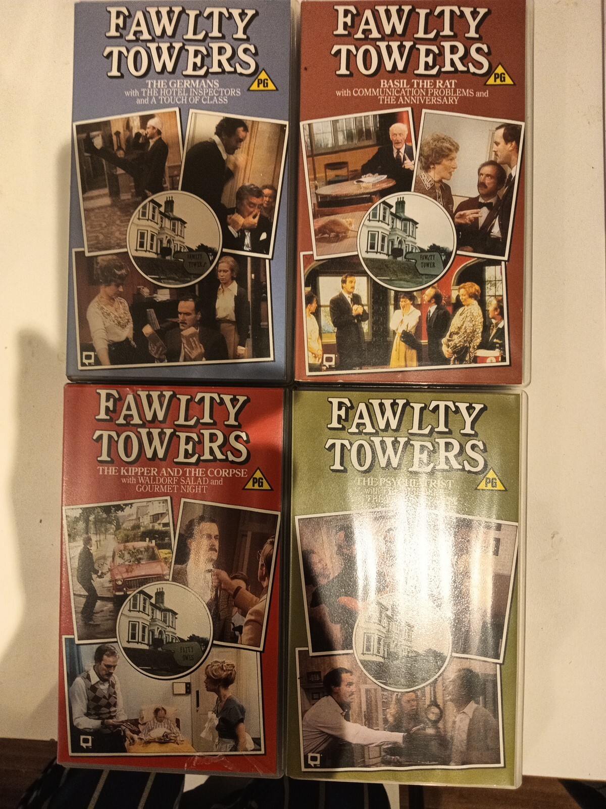 Fawlty Towers The Complete VHS Video Cassette Box Set BBC 4 Tapes 1994 ...