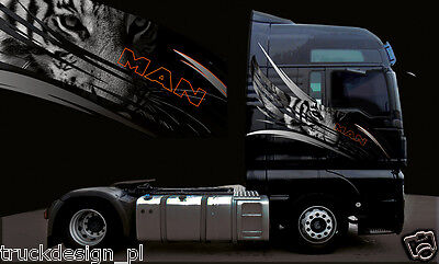 MAN TGX, TGA extra STICKERS FOR MAN TRUCKS - SET OF STICKERS MAN | eBay