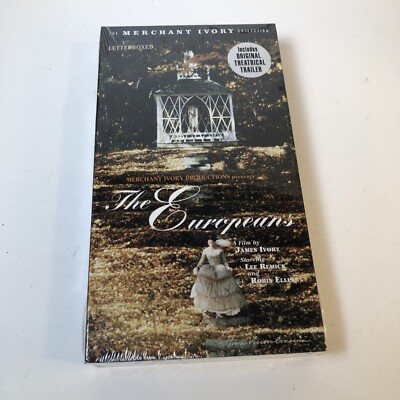 The Europeans (VHS 1982) NEW FACTORY SEALED LEE REMICK LISA EICHHORN ...