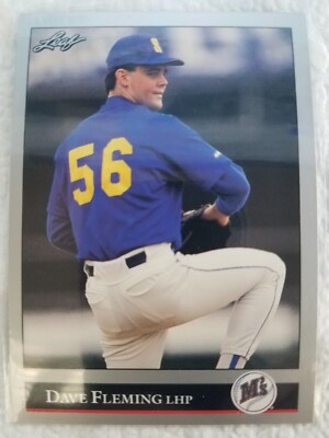 DAVE FLEMING SEATTLE MARINERS 1992 LEAF BASEBALL CARD #494 | eBay