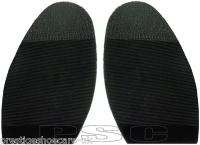 Rubber Soles Black DIY Shoe Repair Supplies Ribbed Grip Hard Wear Long ...