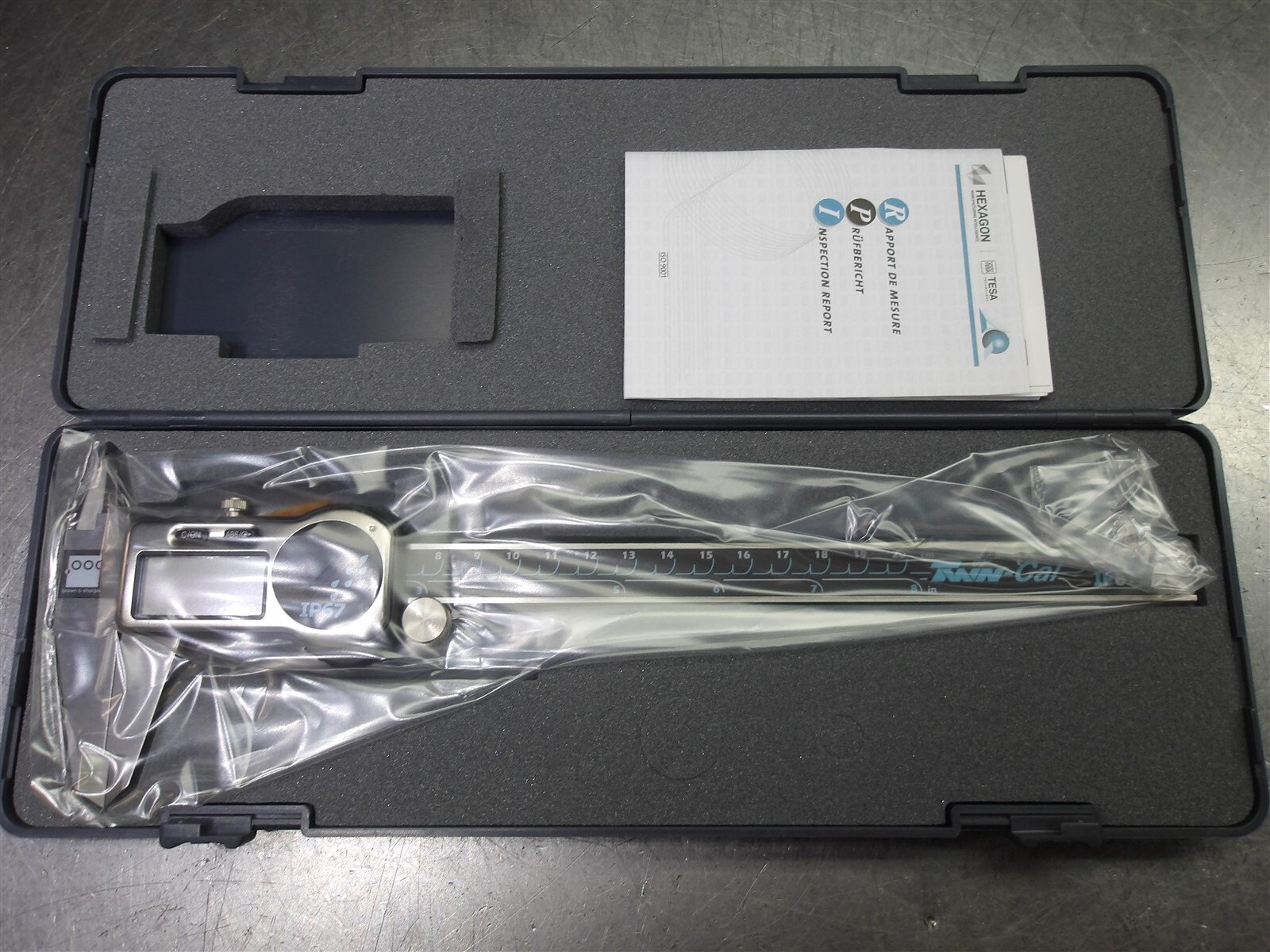 1 NEW! Brown & Sharpe 8" Twin-Cal Digital Electronic Caliper IP67 ...