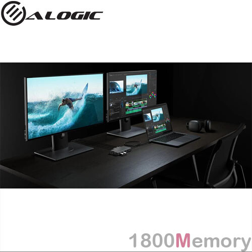 Alogic DV3 Universal 12-in-1 Triple Display Mini Dock Docking Station ...