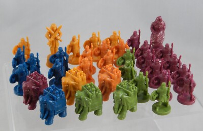 Risk GodStorm Board Game Soldiers War Elephants Parts Pieces ...
