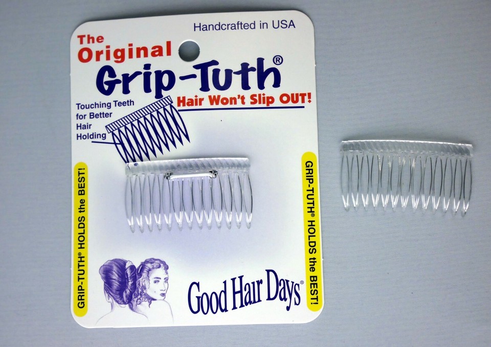 The Original Grip-Tuth® Good Hair Days Tuck Side Combs Made in USA Mix ...
