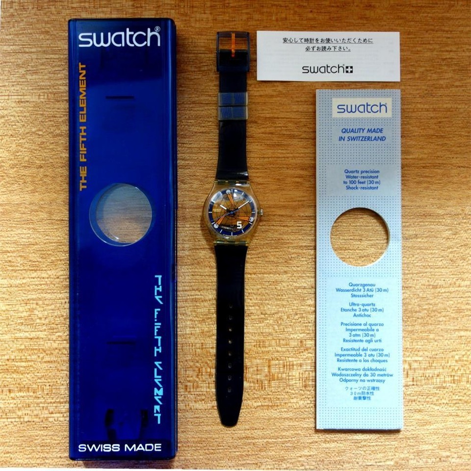 Swatch Fifth Element Box With Instruction Manual | eBay